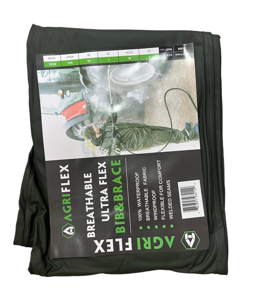 AGRI FLEX BIB AND BRACE - GREEN - Murray Excel