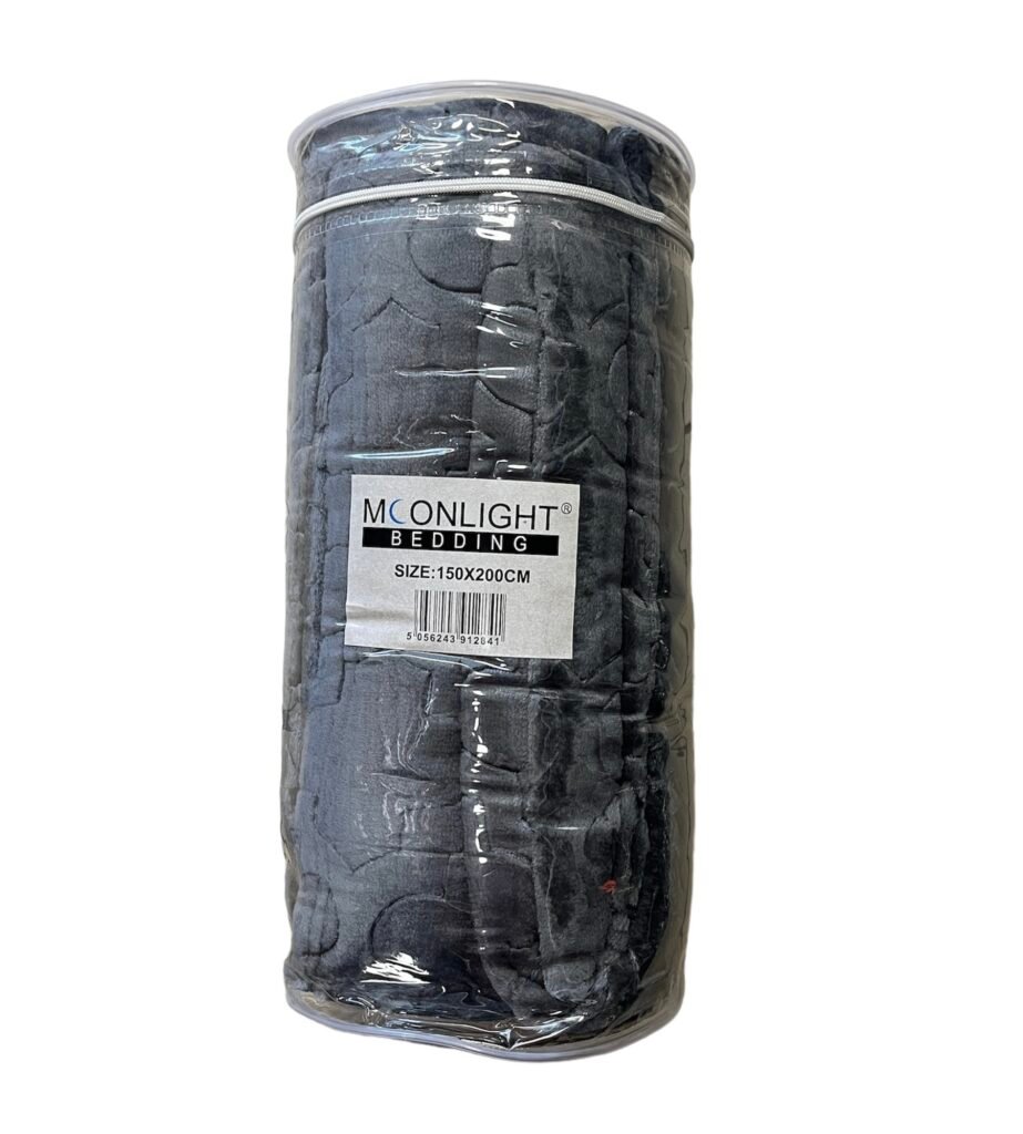 SUPER SOFT BLANKET - GREY - Murray Excel